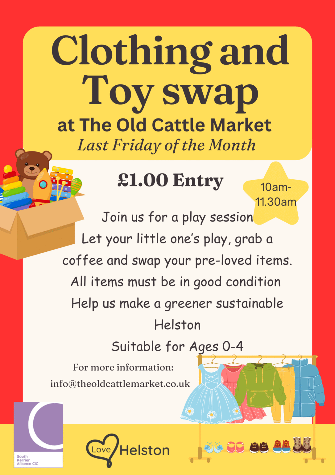 Toy and Clothing Swap - Discover Helston